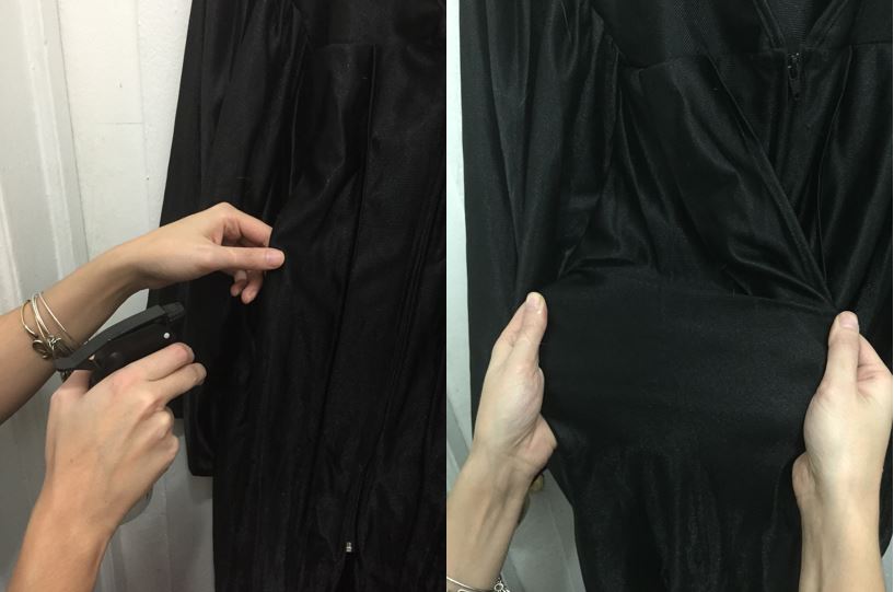 How to Remove the Wrinkles from your Graduation Gown