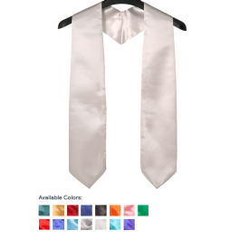Adult Plain Stole | GraduationSource