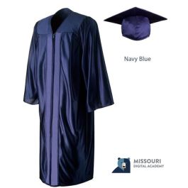 Missouri Digital Academy - Navy Blue Cap & Gown (MODA Campus)