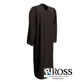 Ross Medical Education - Bowling Green - Black Matte Graduation Gown