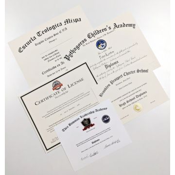 Graduation Diplomas & Certificates | All Grade Levels
