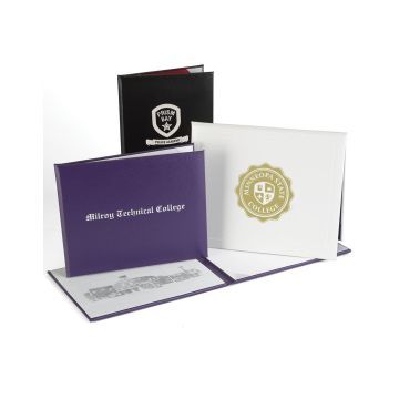 Custom & Stock Graduation Diploma Covers & Certificate Holders