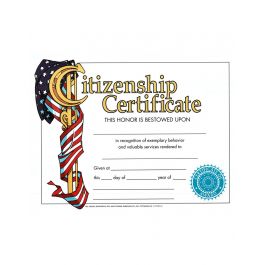 Certificate of Citizenship