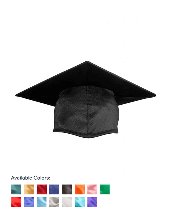 Child Shiny Graduation Cap Only | GraduationSource