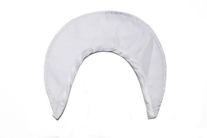 White Graduation Collar