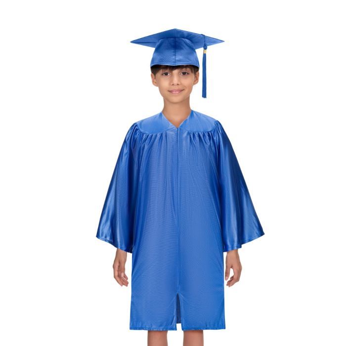 Child Essentials Shiny Graduation Cap & Gown