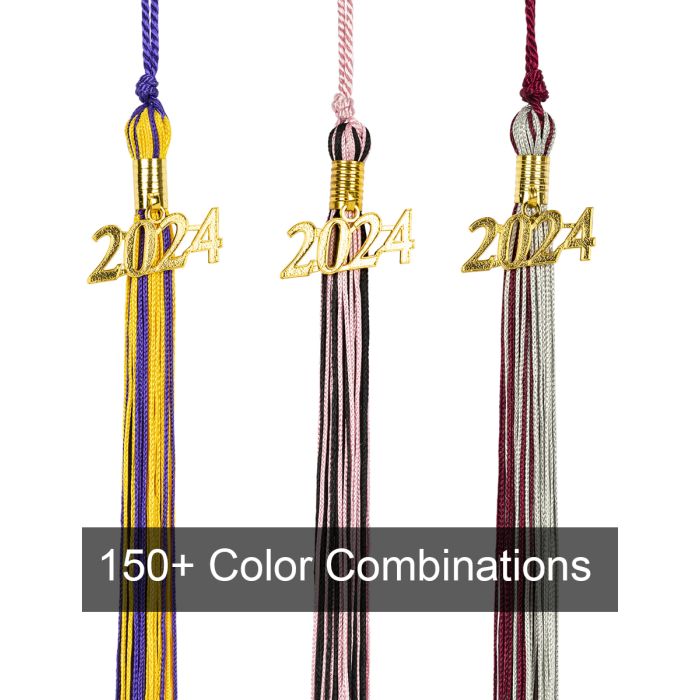 2 Color Graduation Tassel | GraduationSource