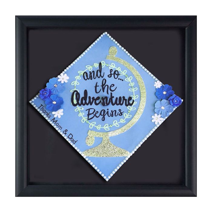 Graduation Cap Keepsake Frame | GraduationSource