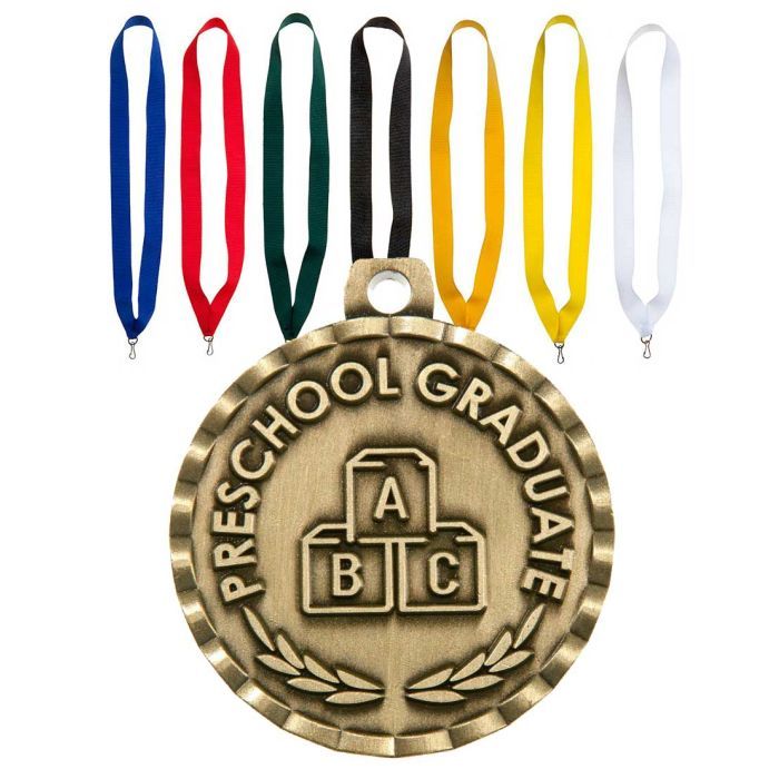 Child Preschool Medal | GraduationSource