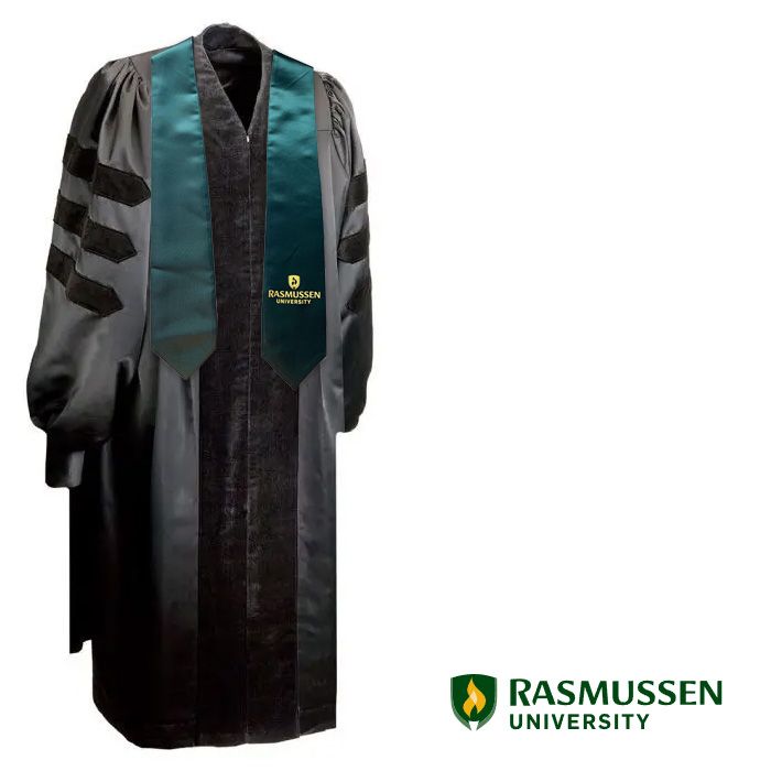Rasmussen University Doctorate Graduate Gown & Stole