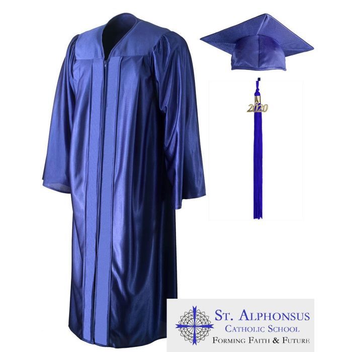 St. Alphonsus Catholic School Cap, Gown & Tassel