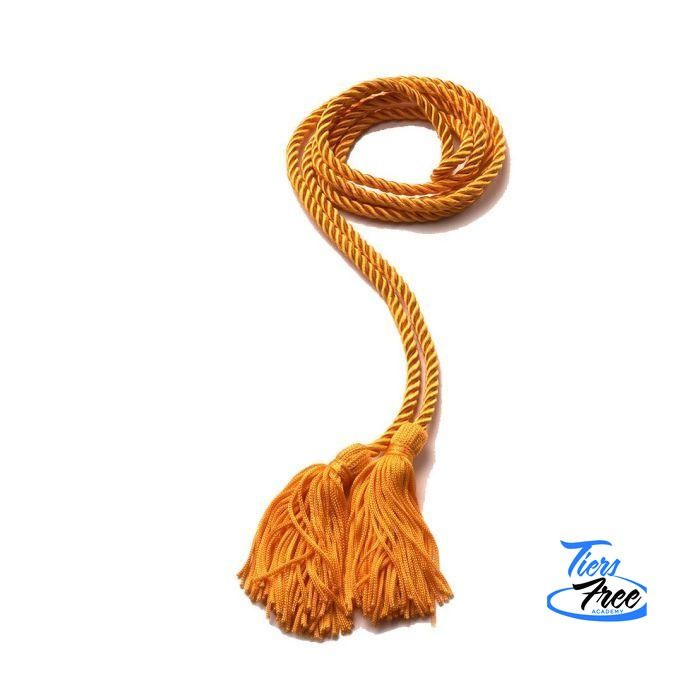 Tier Free Academy Gold Graduation Cord