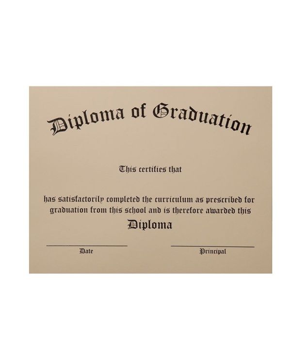 Graduation Diplomas & Certificates | All Grade Levels